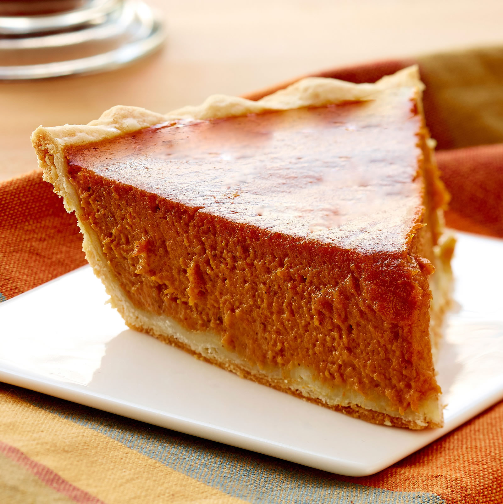 Pumpkin Pie. Delicately spiced, traditionally American in taste.